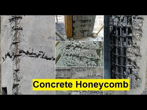 What is Surface honeycomb in concrete? Reason for the Surface honeycomb ...